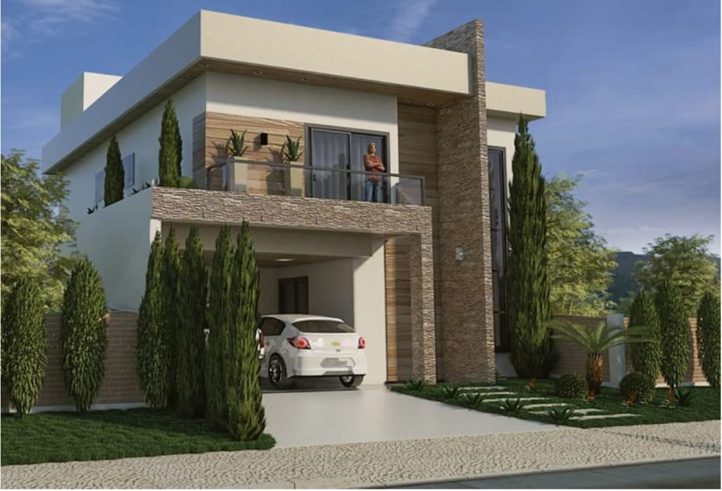 3 Bedrooms Home Design 10x20 Meters - Home Ideas