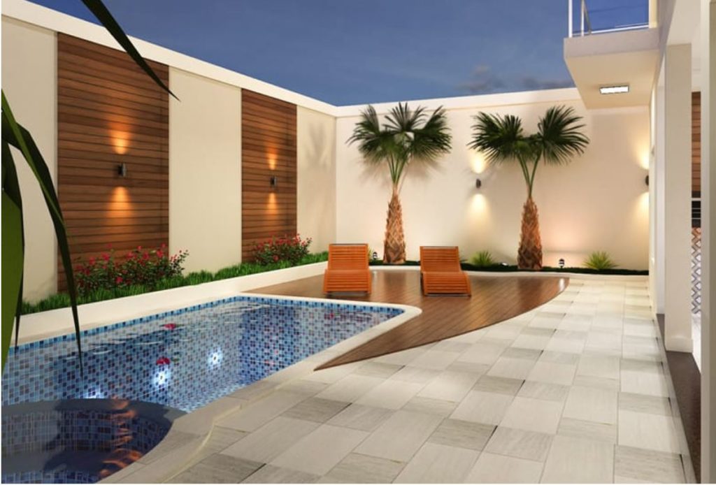 Modern Home Design 12x30 Meters 3 Bedrooms - Home Ideas