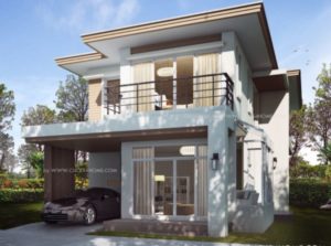 Home Design Plan 8x13m with 4 Bedrooms. - Home Ideas