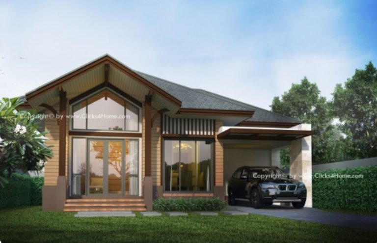 Home design plan 12x10m with 2 Bedrooms - Home Ideas